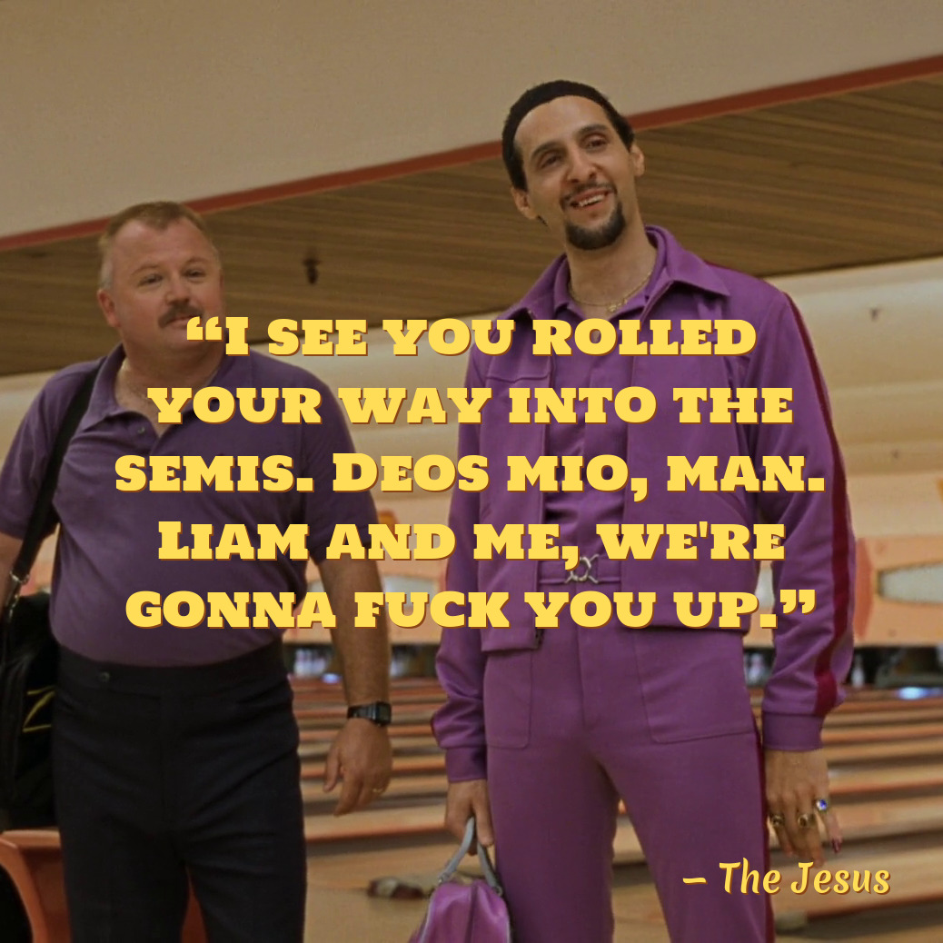 I see you rolled your way into the semi… • The Big Lebow.ski